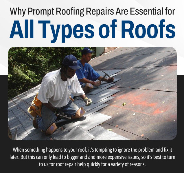 Why Prompt Roofing Repairs Are Essential for All Types of Roofs ...